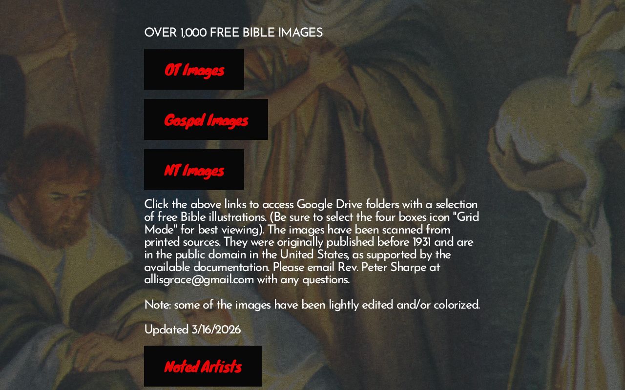 Public Domain Bible Art